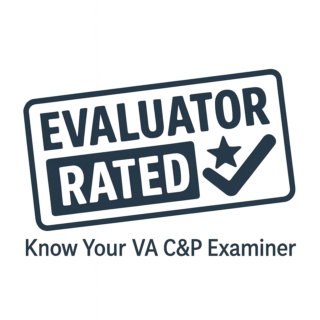 Evaluator Rated | C&P Exam Reviews by Veterans